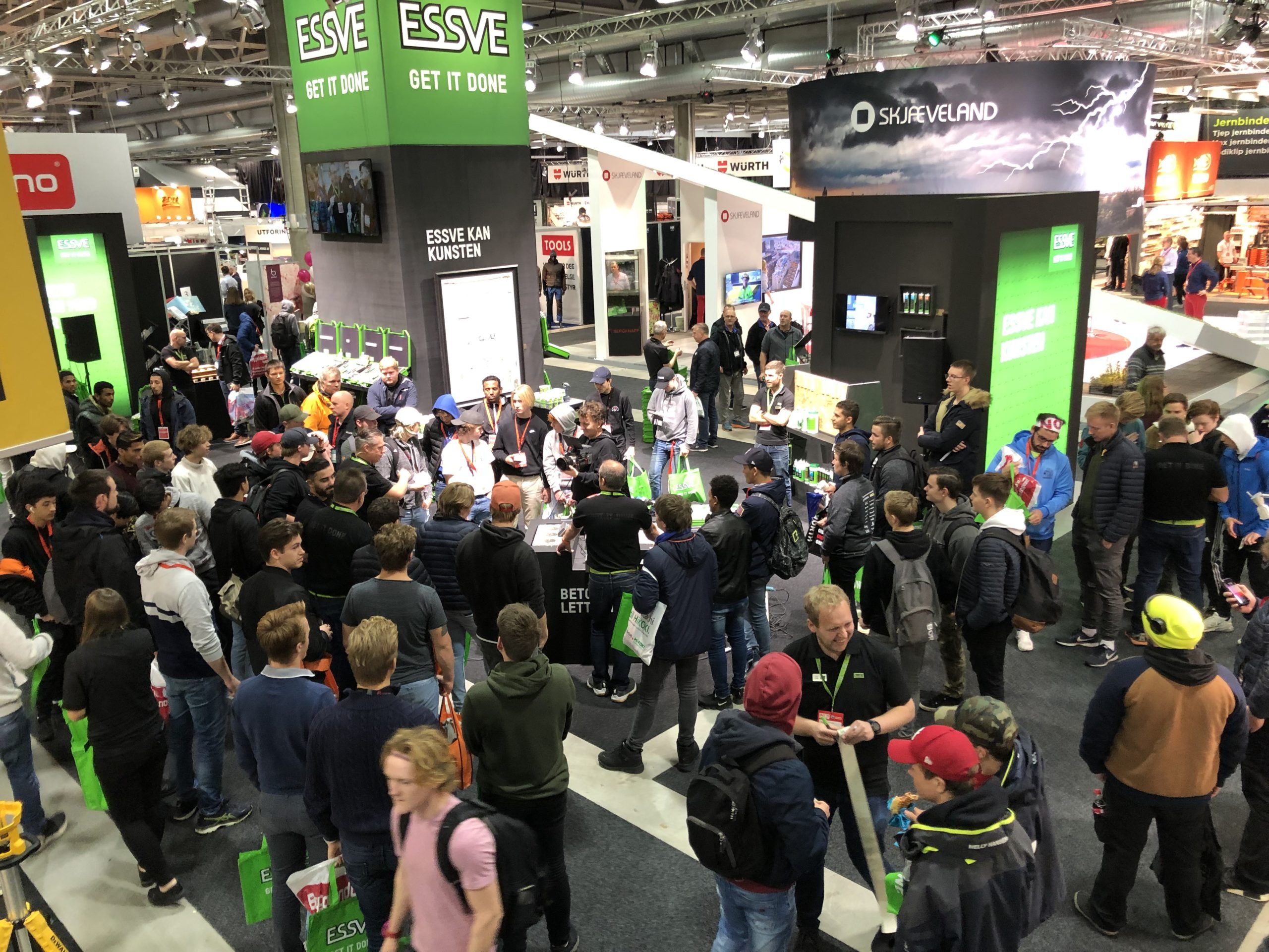 Med ESSVE Norge på messer | Arena Service Team AS